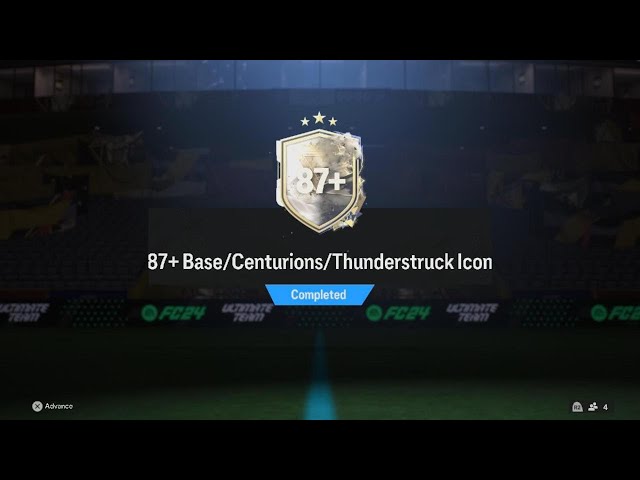 EA FC 24 87+ Base/Centurions/Thunderstruck Icon Player Pick SBC: All players you can get