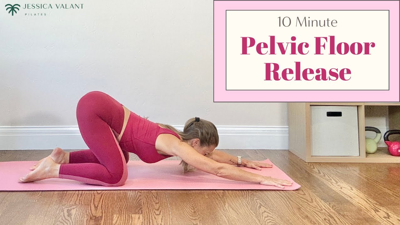 10 Minute Pelvic Floor Release - Simple Pelvic Floor Relaxation Exercises at Home!