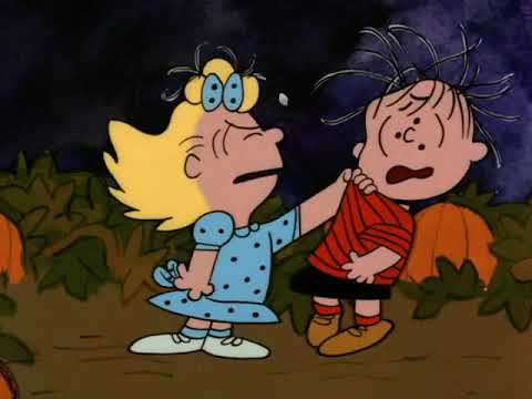 YOU OWE ME RESTITUTION! Sally and Linus misses trick or treat