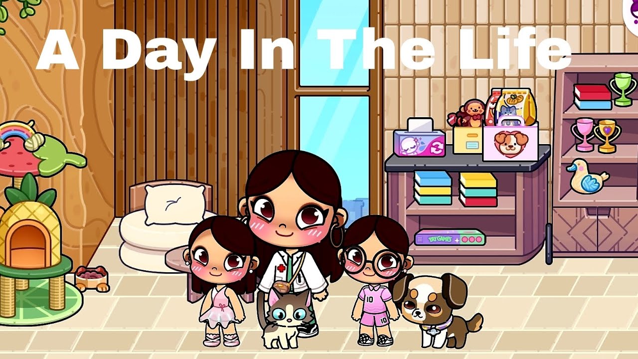 A Day In The Life *WITH VOICE* avatar world roleplay.