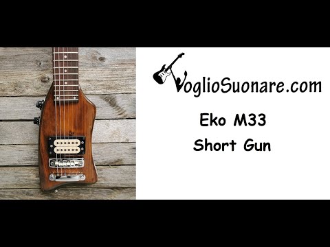 Eko M33 Short Gun Vintage made in Italy Guitar | Reverb