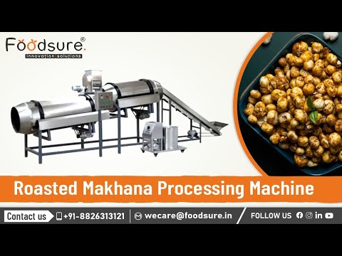 Makhana Processing Machine - Makhana Popping Machine Latest Price ...