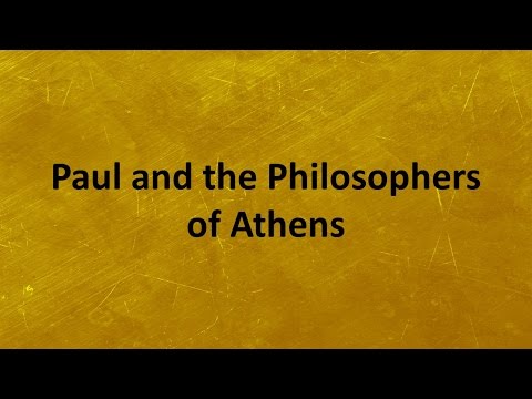 Paul and the Philosophers of Athens