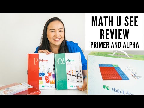 MATH U SEE CURRICULUM REVIEW (Primer and Alpha with Flip Through)
