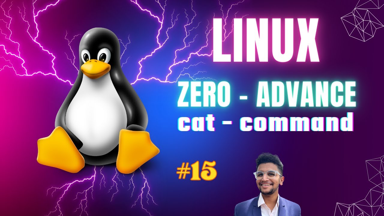 cat command | Linux ZERO TO ADVANCE | Linux video series 15 #linux #opensource #devops #sysadmin