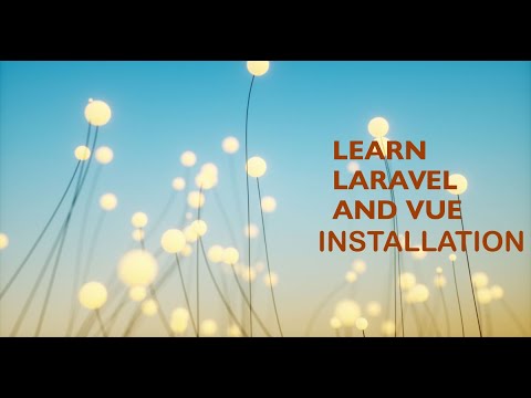 Lesson 1 Laravel and Vue Installation