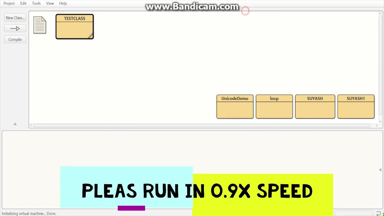 A java Program to add two Integers | Bluej