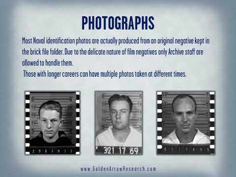 World War II Navy Service Files Veteran Photos