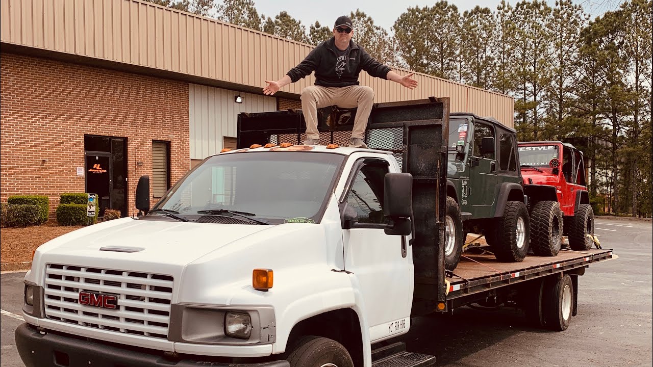 Toy Hauler Update!! GMC topkick C5500