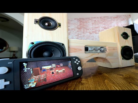 Building Animal Crossing Wooden-block Stereo in real life!
