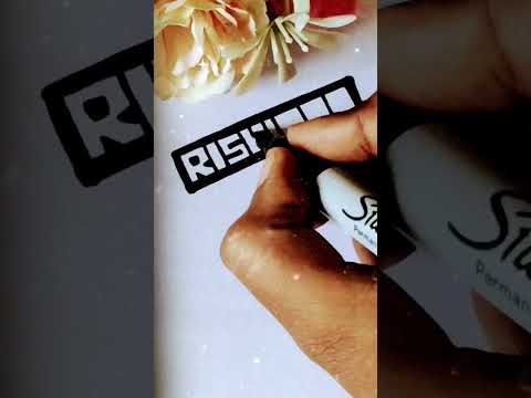 💛 RISHITHA 💛 #shorts #youtubeshorts #nameart #trending #foryou #ytshort #viral #name #art #rishitha