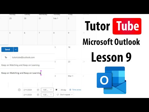 Microsoft Outlook - Lesson 9 - Layout Options
