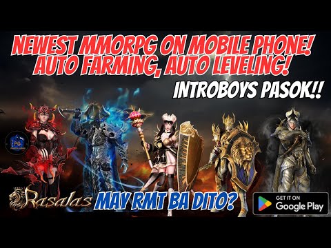 EARN THRU RMT? - NEWEST MMORPG ON MOBILE - WITH AFK GRINDING AND FARMING! INTROBOYS PASOK!