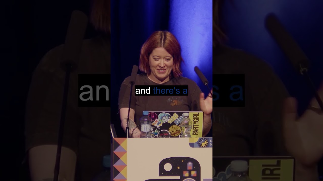 Ever hear that little voice telling you you’re not qualified? #python #europython