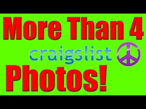 How to Add More Craigslist Photos in HTML