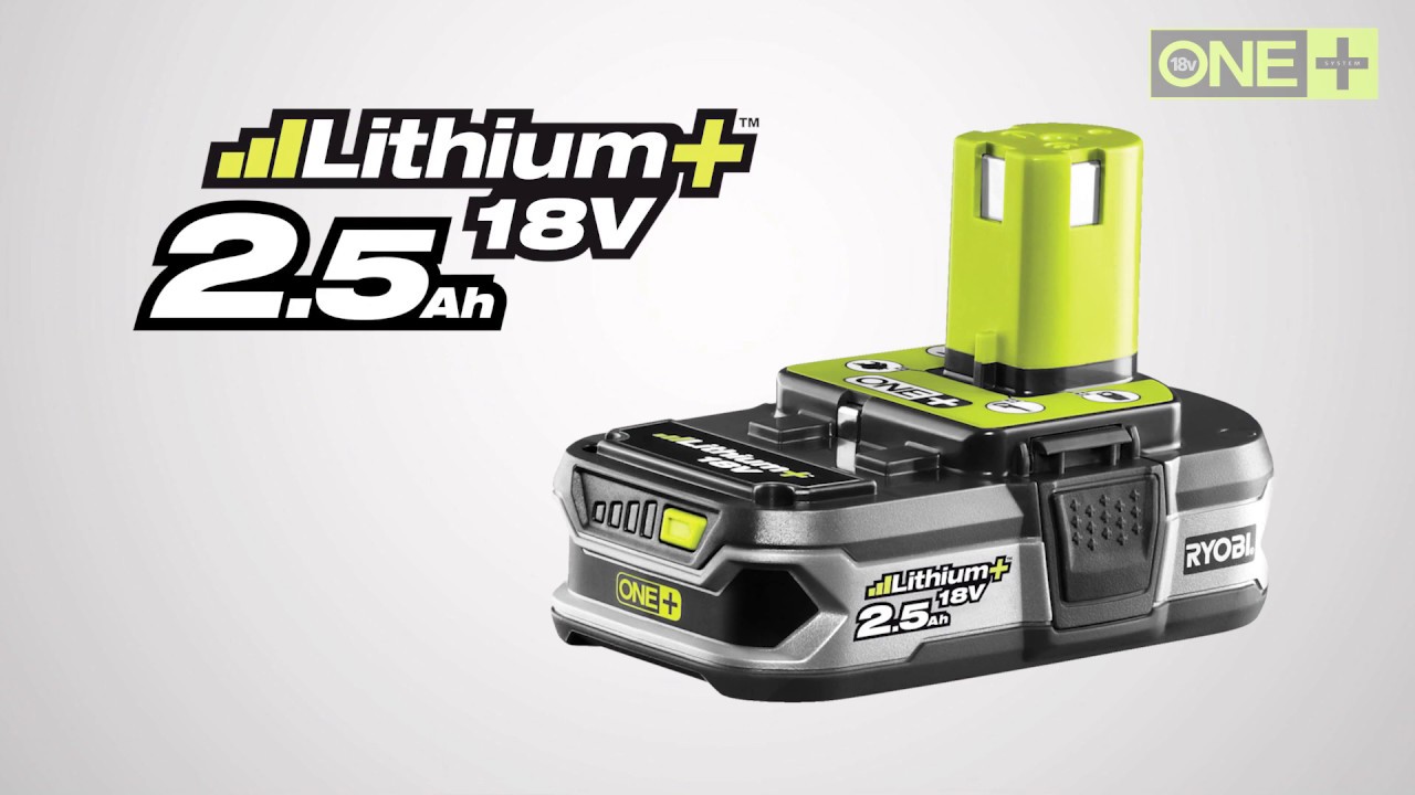 Ryobi 2.5Ah Lithium+ Battery RB18L25 18V ONE+