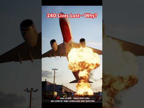 Air India Flight 171 – The Final 8 Seconds | True Story Recreated in AI