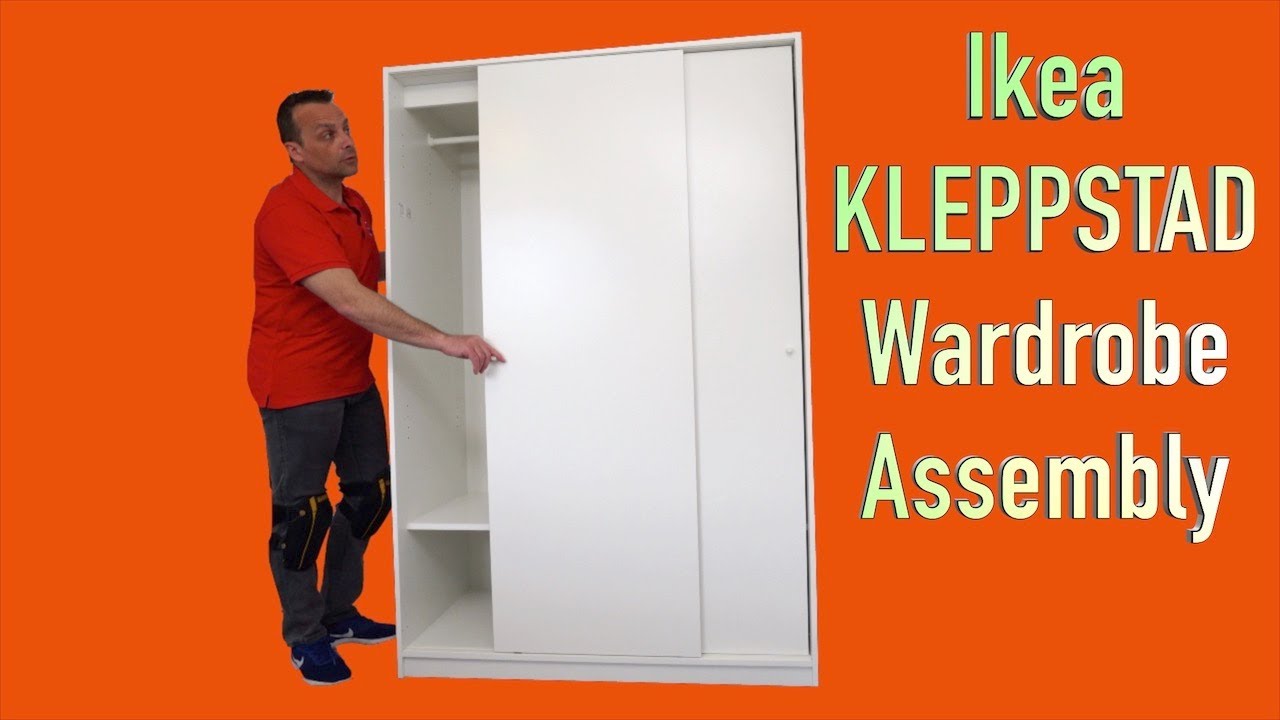 Ikea KLEPPSTAD Wardrobe Assembly instructions