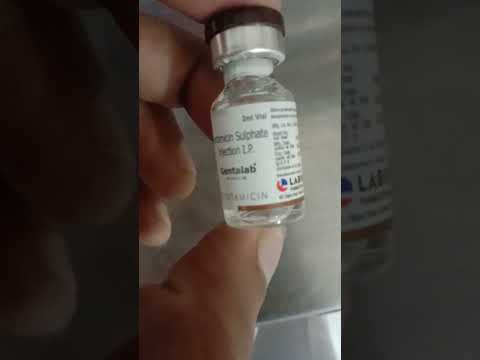 Day-68/Injection Gentamicin💊💉||Injection Monogenta || internship|| Nursing|| Medicine#shorts#trendin