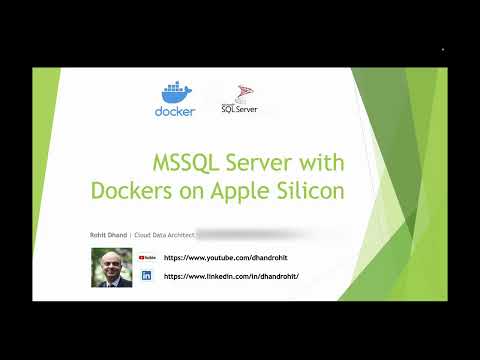 MS SQL Server with Docker on Apple Silicon (M1 & M2)