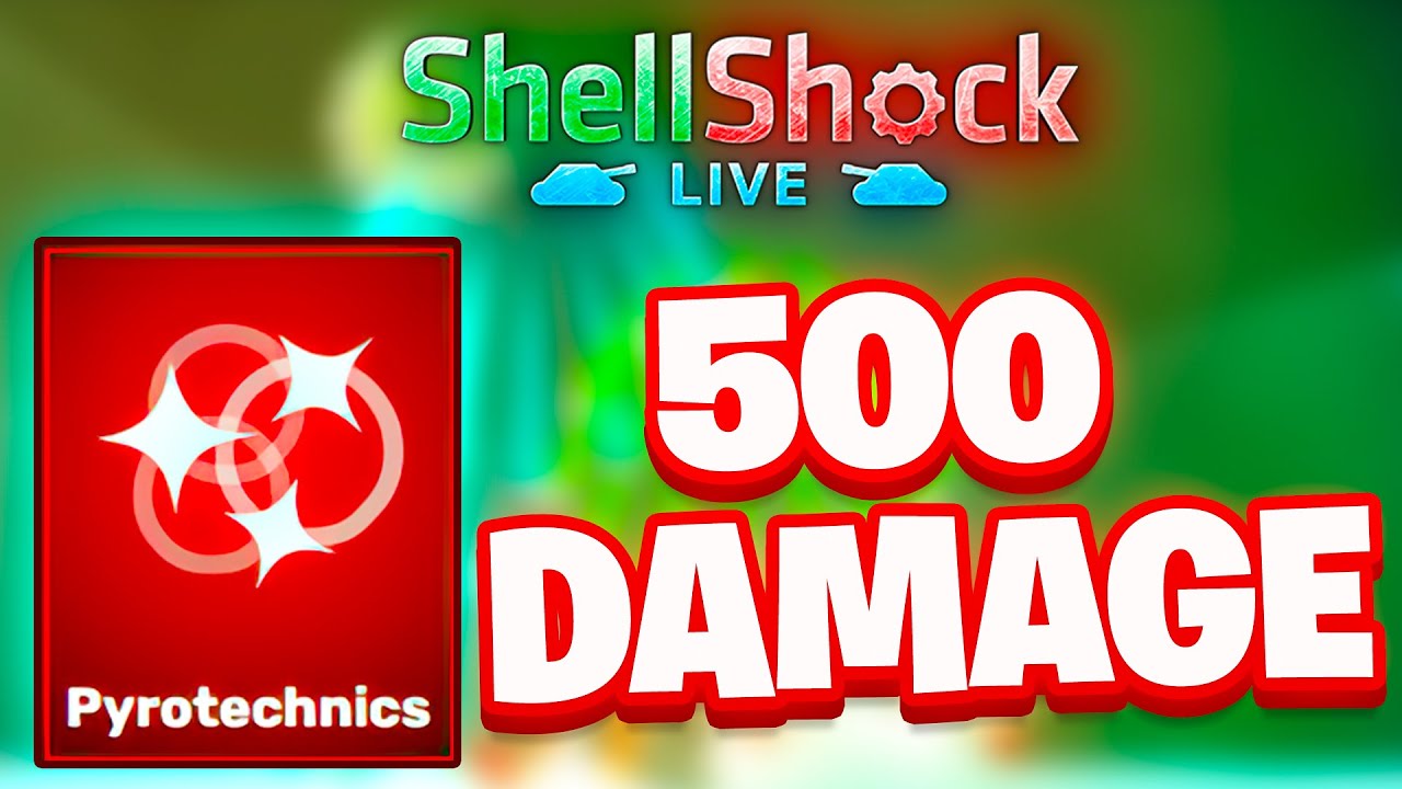 500 Damage Grand Pyrotechnics In Shellshock Live