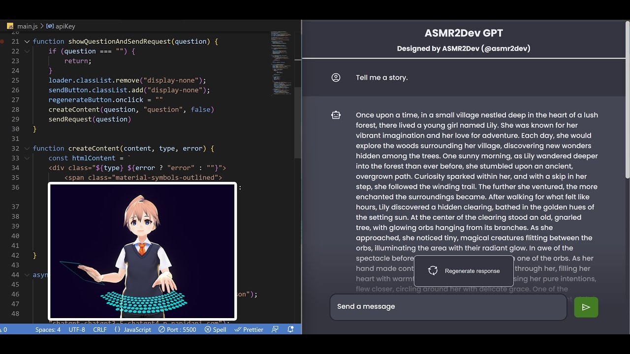 ASMR Programming - ChatGPT App Coding - No Talking