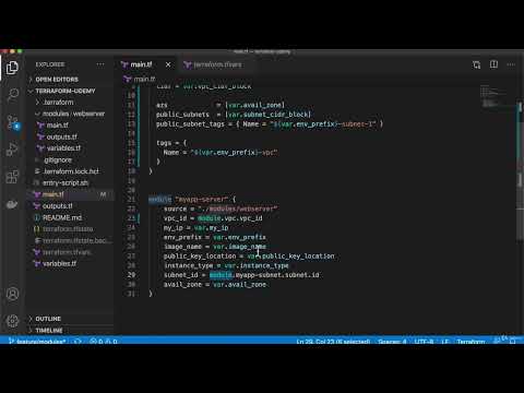 34 Use existing Module from Terraform Registry VPC Module