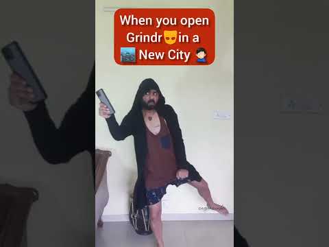 π When you Open Grindr in a New City π€£π€£π€ͺβ‘ GAY STORY #shorts