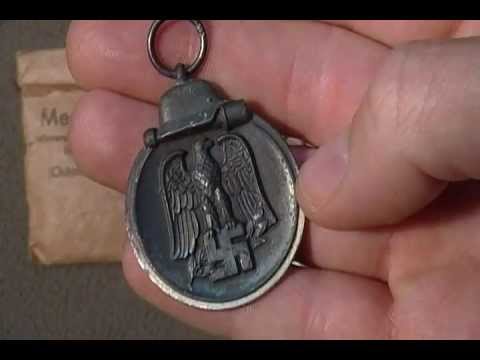 WW2 Nazi German Eastern Front Medal Original Award Third Riech