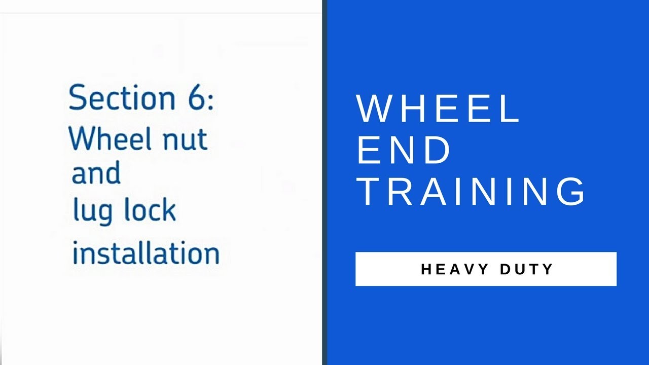 Chapter 6 - Wheel Nut And Lug Lock Install