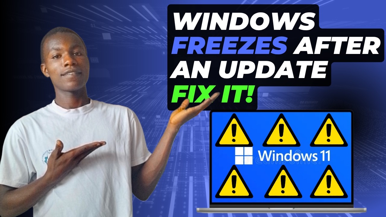 How To Fix Windows 11 Freezing After Update(2026 Easy Fix)