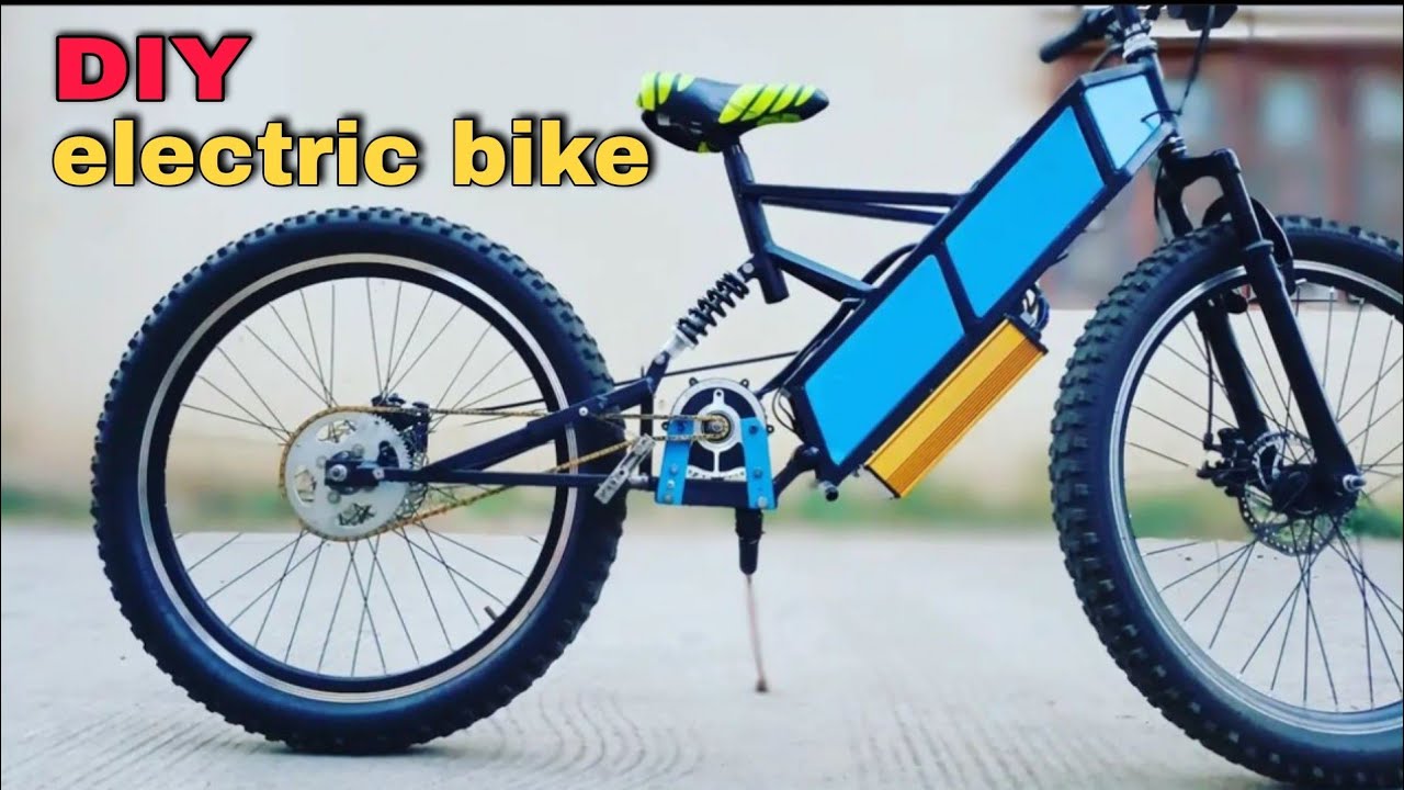 21 DIY Electric Bike-How To Make An Electric Bicycle At Home – The Self ...