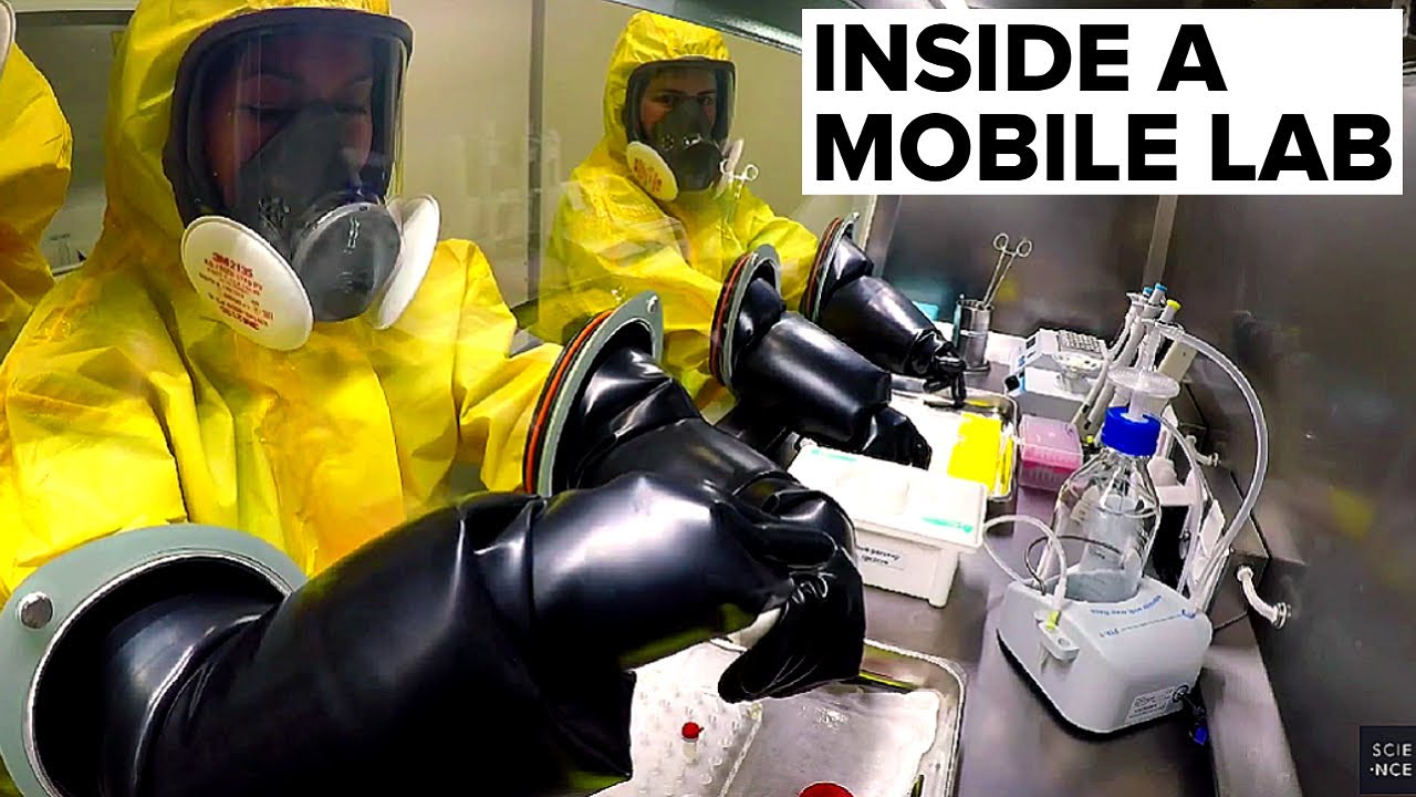 A Look INSIDE a High-tech Mobile Laboratory Against Viruses