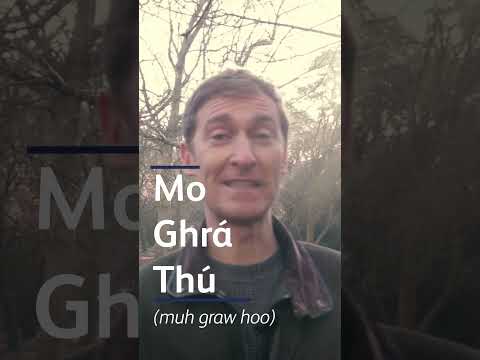 7 Ways to say "I love you" in Irish - Part one