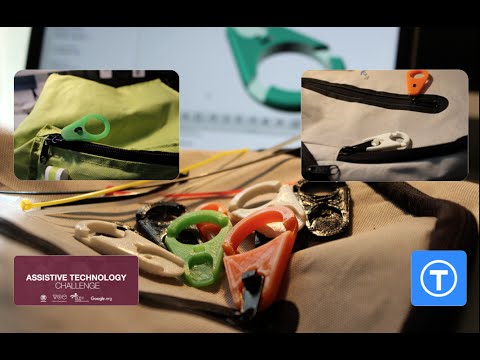 Easy Zipper for Assistive Technology Challenge by miginv - Thingiverse