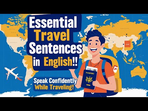 Speak English While Traveling | Common Sentences Used in Travel for Beginners