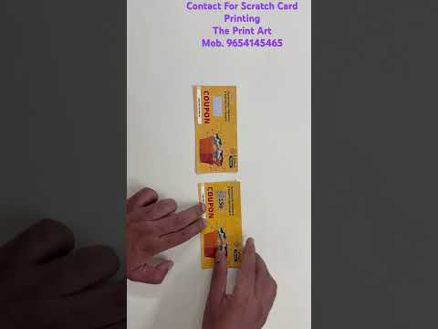 Scratch Card - Gift Scratch Card Latest Price, Manufacturers & Suppliers