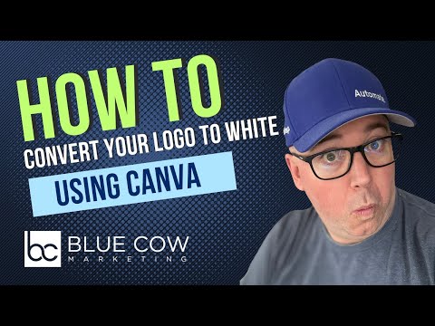 How To Convert Any Logo To White In Canva