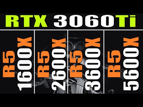RYZEN 5 1600X vs RYZEN 5 2600X vs RYZEN 5 3600X vs RYZEN 5 5600X || RTX 3060Ti || PC GAMES TEST ||