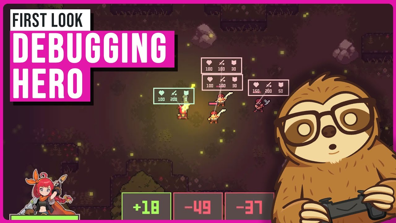 Hack Enemies and Edit Their Stats – Debugging Hero Demo Gameplay