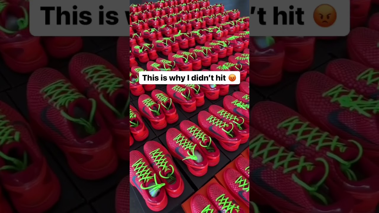 Sneaker Reseller HOARDS Hundreds Of Reverse Kobe Grinch’s