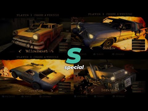 Twisted Metal: Black All Special/ulti Gameplay Twested Metal