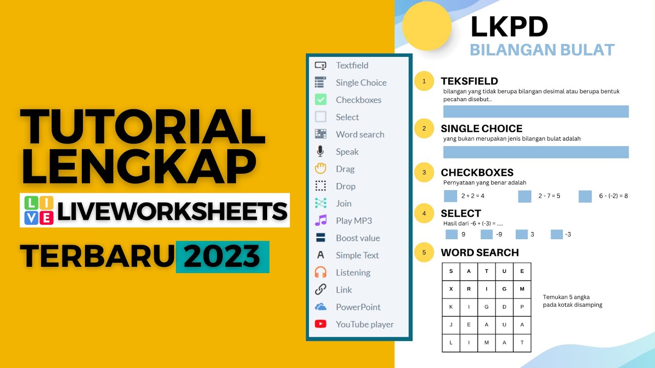 LATEST LIVEWORKSHEET TUTORIAL 2023