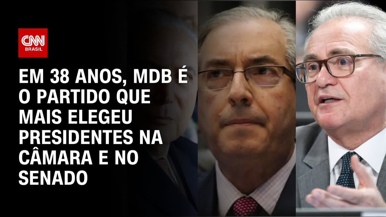 Em 38 anos, MDB é o partido que mais elegeu presidentes na Câmara e ...