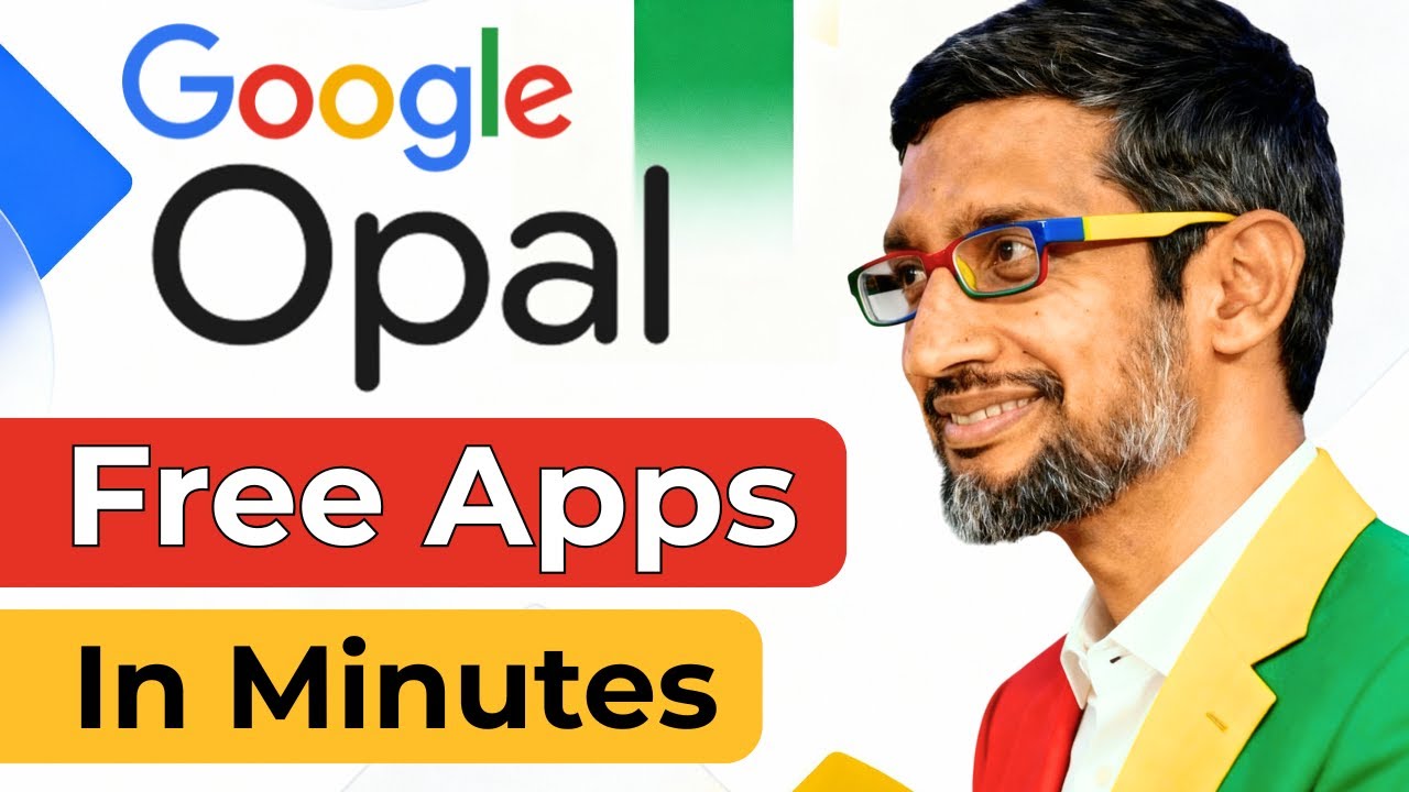 Google Opal Tutorial | Build FREE AI Apps in 5 MINUTES