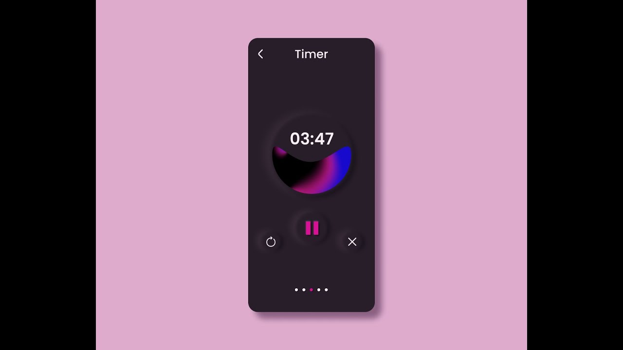 Daily UI Challenge 014: Countdown timer