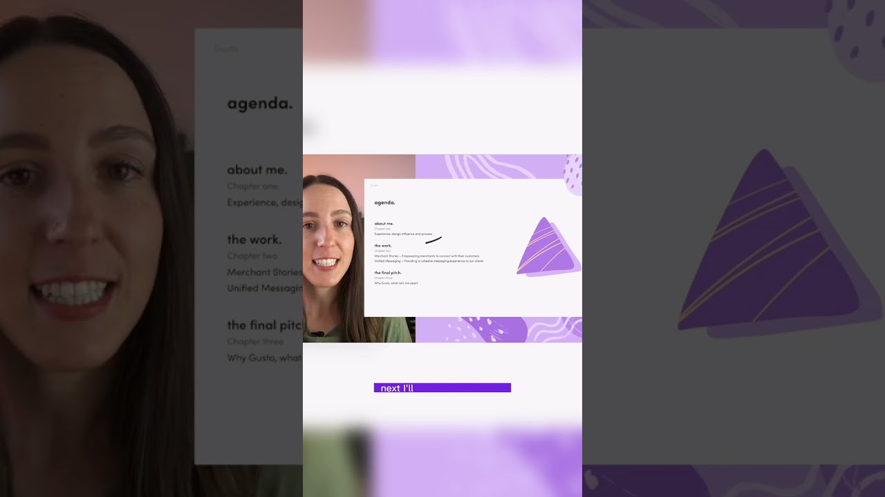 How I structured my portfolio (as a lead designer) #shorts