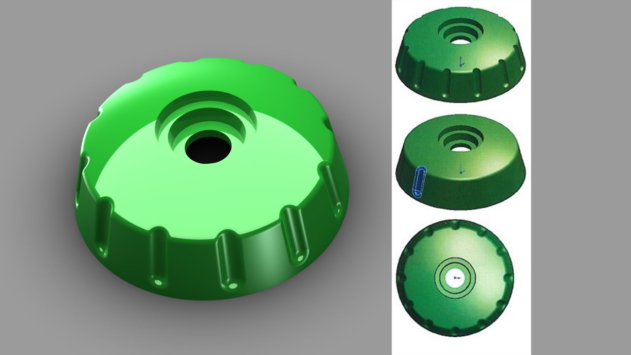SolidWorks Tutorial for Beginners to Create Circular Patterns