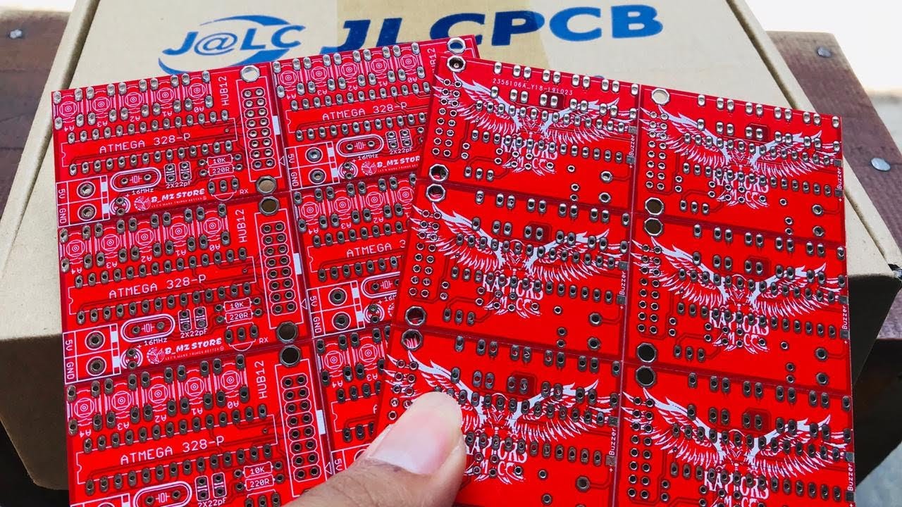 Panelized PCB JLCPCB