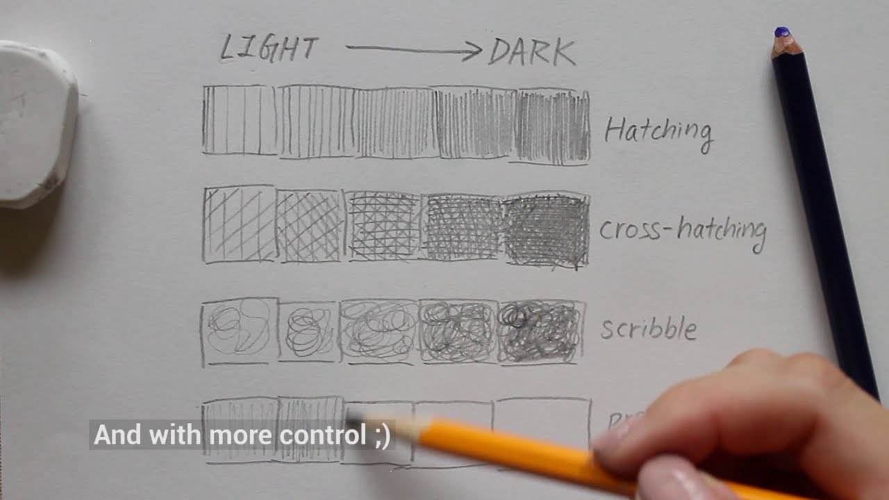 PENCIL - Basic Shading Techniques
